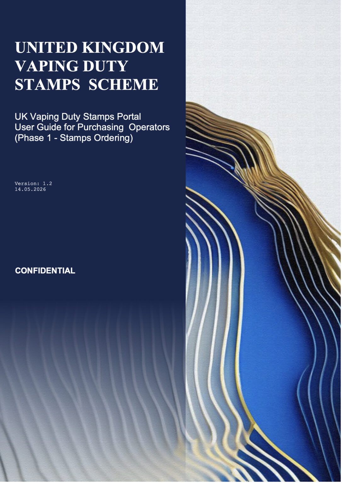Vaping Duty Stamp Programme - Cartor